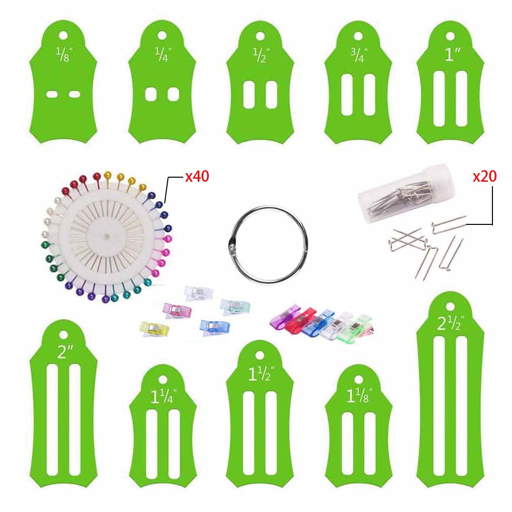 Naiovety Jelly Roll Sasher Collection Tool Set Multi-Sizes Sasher para ...