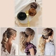Ludlz Birds Nest Hair Clips Hair Claw Clamps Bun Makers Expandable ...