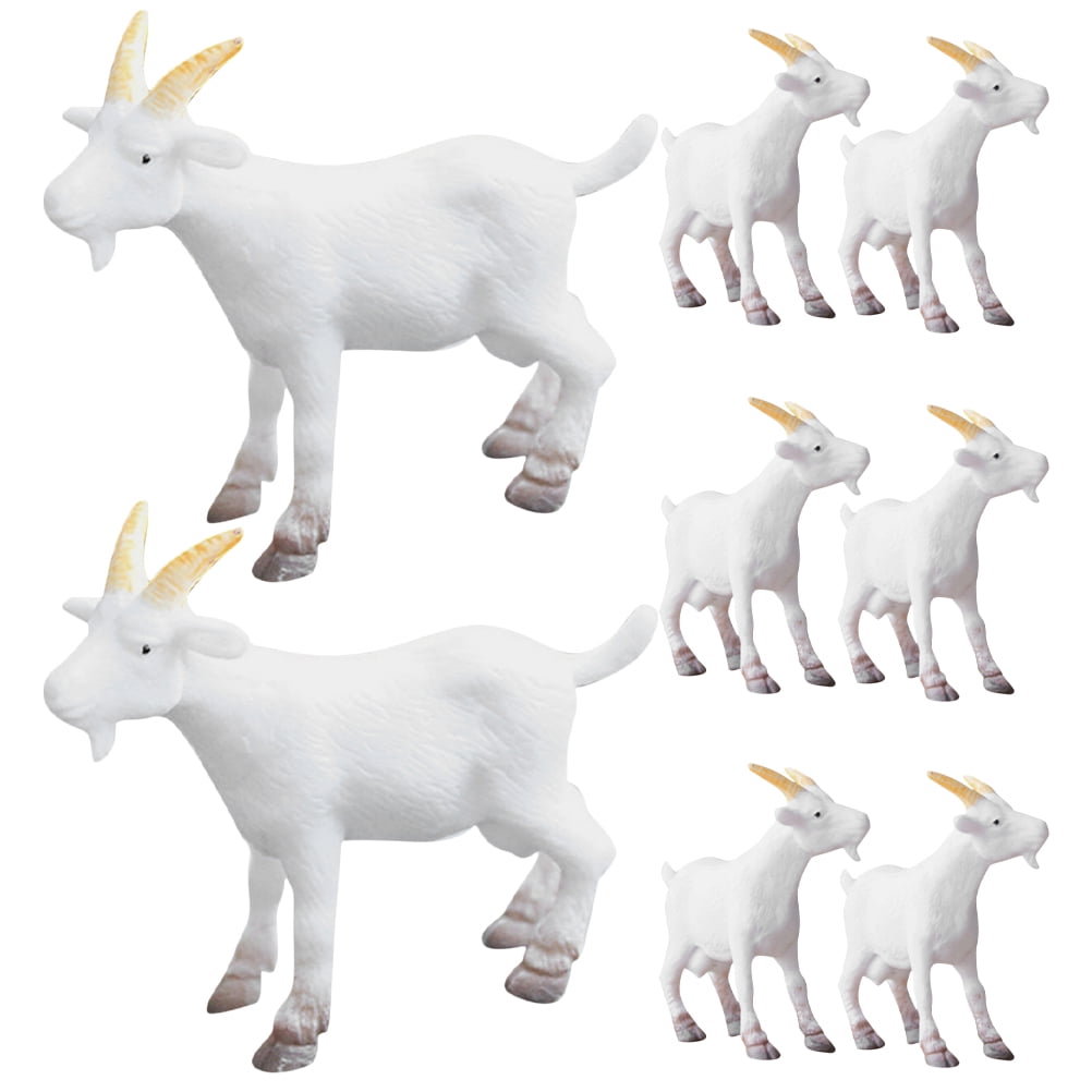 Click here for Winskyall 8pcs Small Goat Figurines Home Decoratio... prices