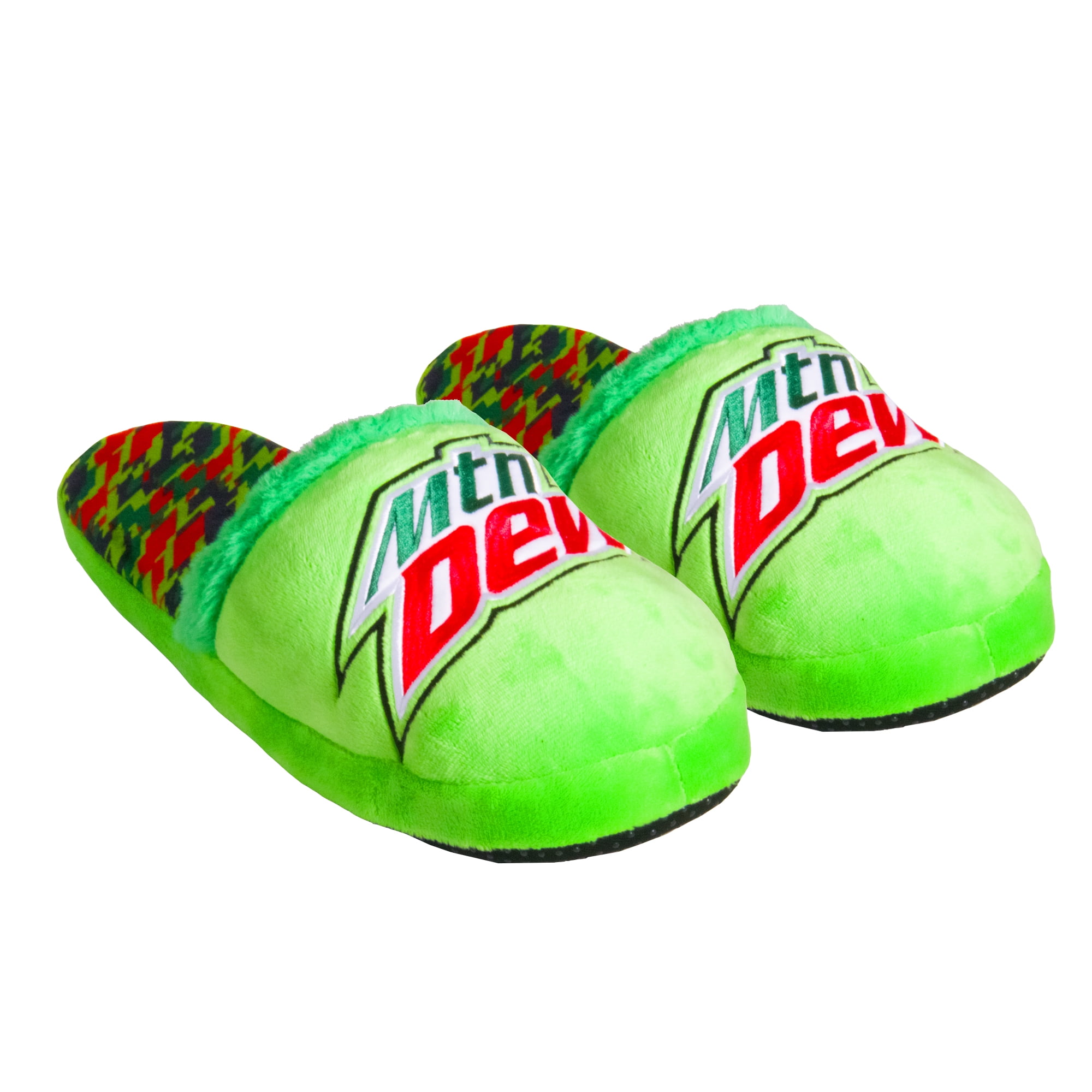 Odd Sox, Mountain Dew Camo, Fun Indoor Novelty Slippers - Walmart.com