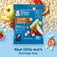 Gerber Puffs to Go 3rd Foods Baby Snack, Strawberry Apple, 0.5 oz. Bag ...