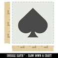 Card Suit Spades DIY Cookie Wall Craft Stencil - 3.5 Inch - Walmart.com