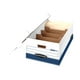 Bankers Box, FEL0083201, Extra-strength Divider Storage Box, 12 ...