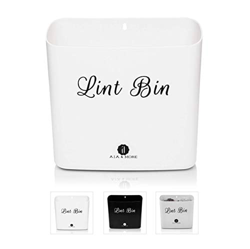 Lint Holder Bin for Laundry Room by A.J.A. & More | Space Saving Waste ...