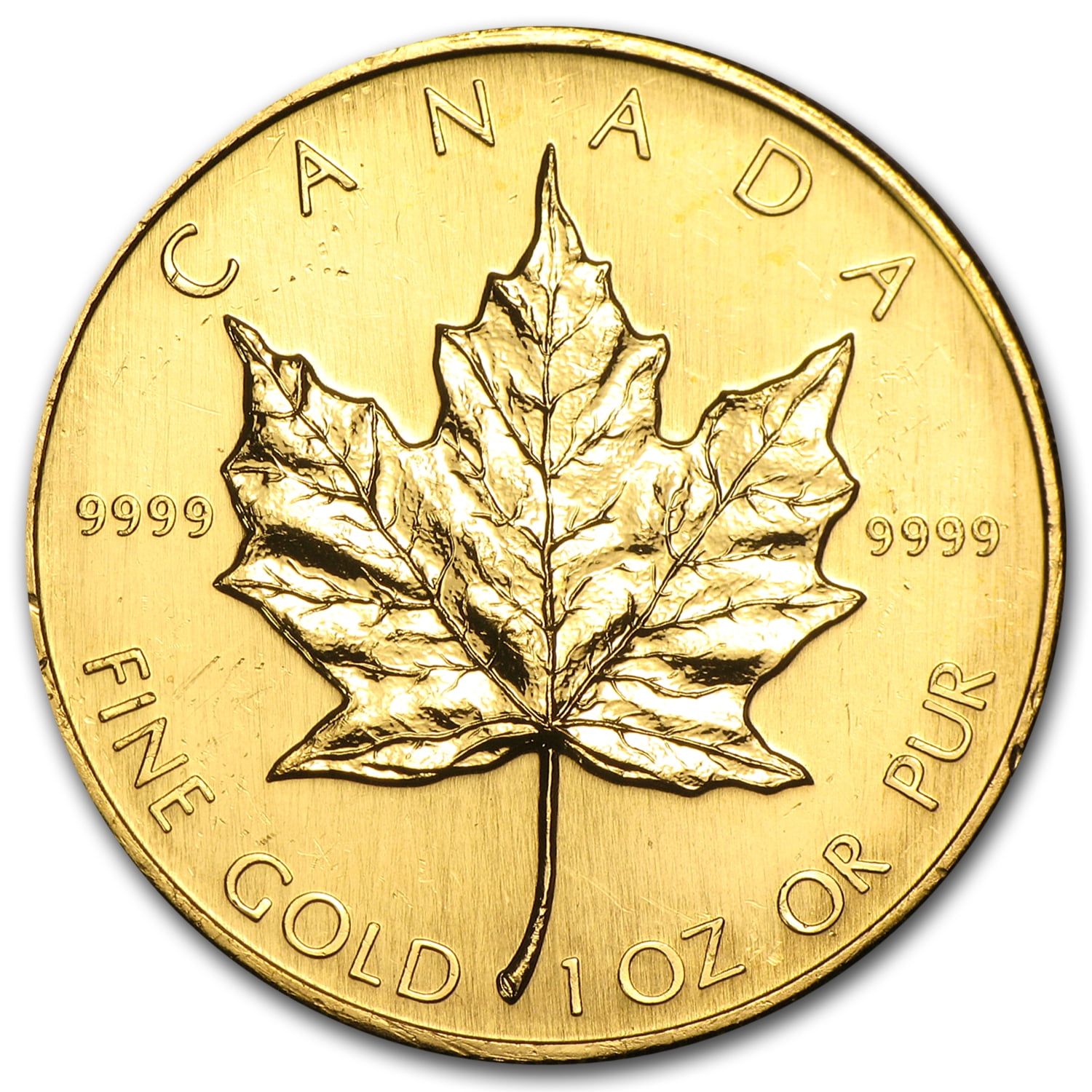 1986 Canada 1 oz Gold Maple Leaf BU - Walmart.com