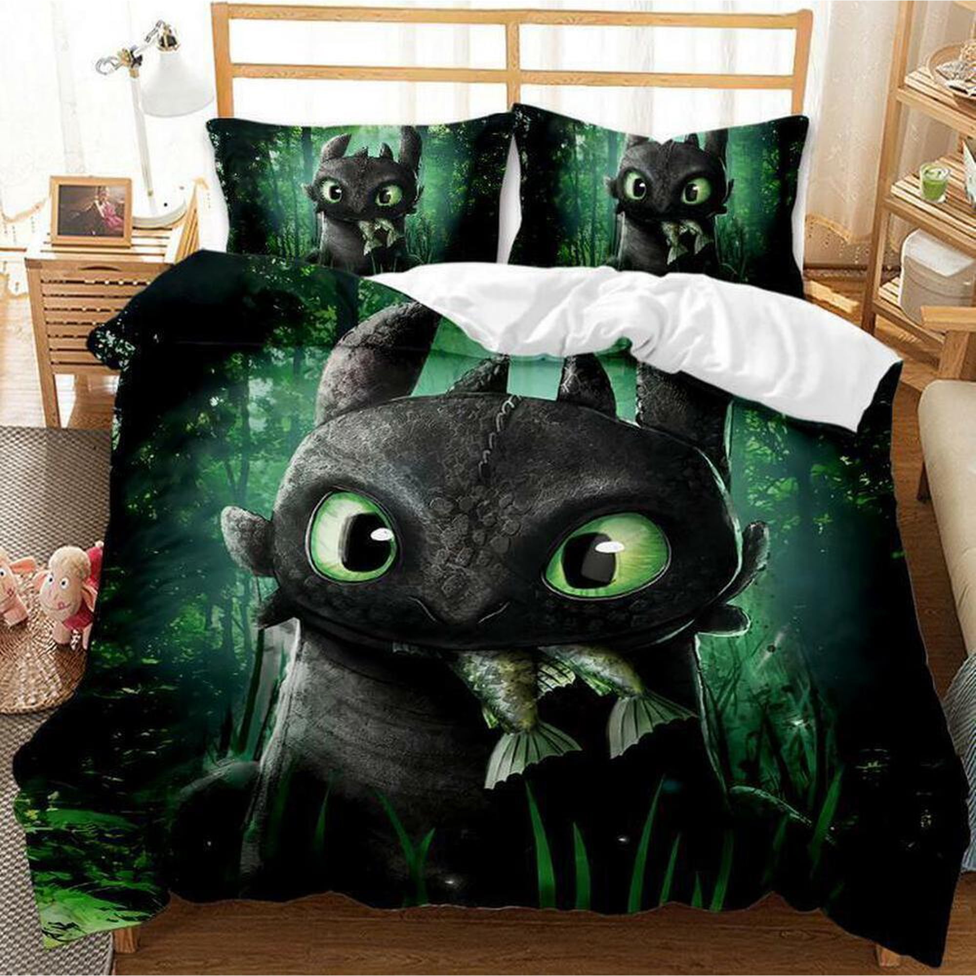 Click here for Yingd How To Train Your Dragon Night Fury Quilt Du... prices