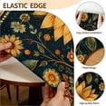 ARTSLION Elastic Tablecloth For Round Tables, Waterproof Tablecover For ...