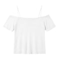 Ashirexll Tops for Women Trendy Solid Color Spring Summer Front Open ...