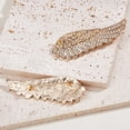 2Pcs Angel Wings Brooch Pins Wing Alloy Rhinestone Brooches Platinum ...