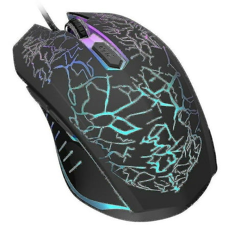 Sjq Gaming Mouse Usb Wired 2400 Dpi Ergonomic Gamer Mice Led Backlit | Walmart Canada