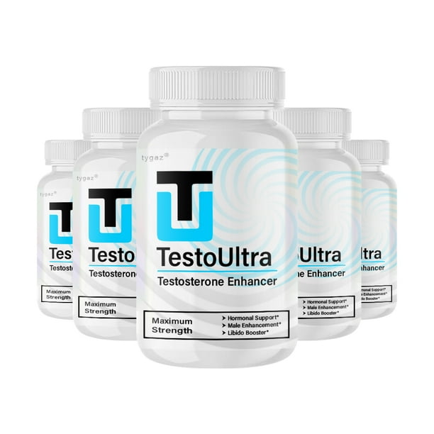 Testoultra, Testo Ultra - 5 Pack - Walmart.com