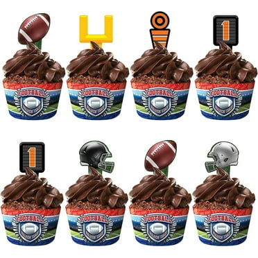 Bakery Crafts DecoPac Soccer 24 Cupcake Topper Rings - Walmart.com