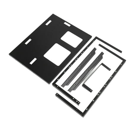 Gaming PC Case Open Frame, Steel Plate DIY Assembled ATX Open Chassis ...