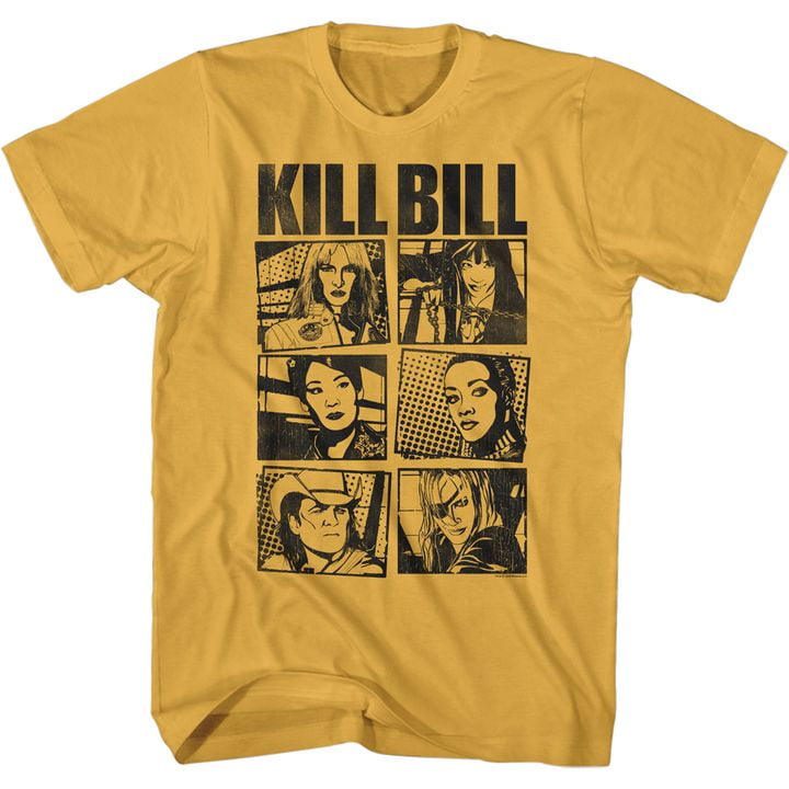 Kill Bill Panels Ginger Adult T-Shirt - Walmart.com