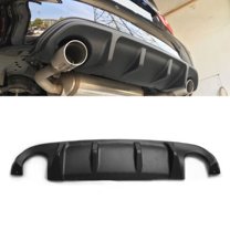 FOR 2021-2023 HYUNDAI ELANTRA GLOSS BLACK SHARK FIN REAR DIFFUSER W ...