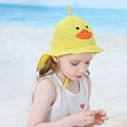 dmqupv Toddler Bucket Hats for Girls Kids Sun Hat UPF 50+ Boy Girl ...