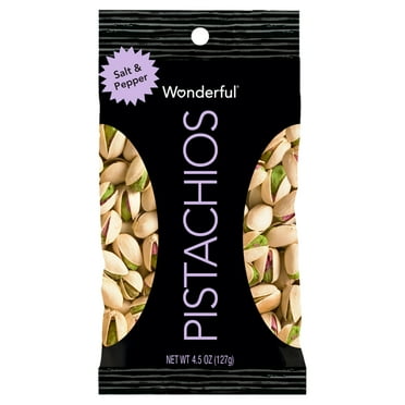 Wonderful Roasted & Salted Pistachios, 2.5 oz - Walmart.com