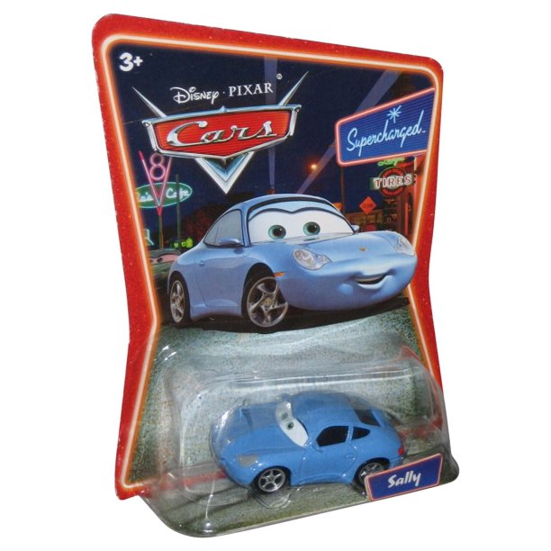 Disney Pixar Cars Sally Supercharged Mattel Die-Cast Toy Car - (Dented ...