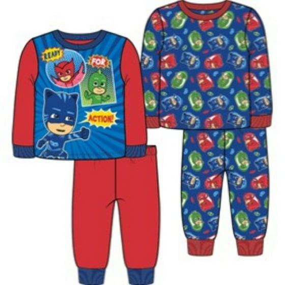 PJ Masks - PJ Masks Toddler Boys 4 pc Pajamas Set - Ready Set Go (2t ...