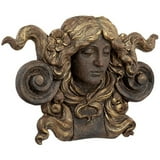 Design Toscano Art Nouveau Female Mascaron Architectural Wall Pocket ...