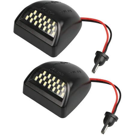 Full LED License Plate Lights Lamp Tag Assembly Replacement for Chevy ...