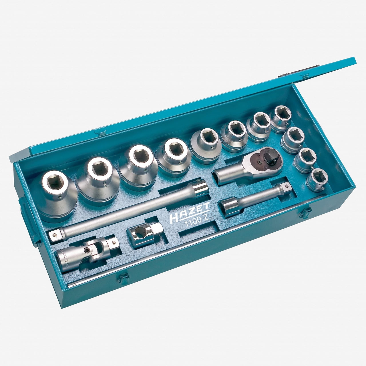 Hazet 1100Z 17 Piece Socket Set 1" Drive 32-80mm - Walmart.com