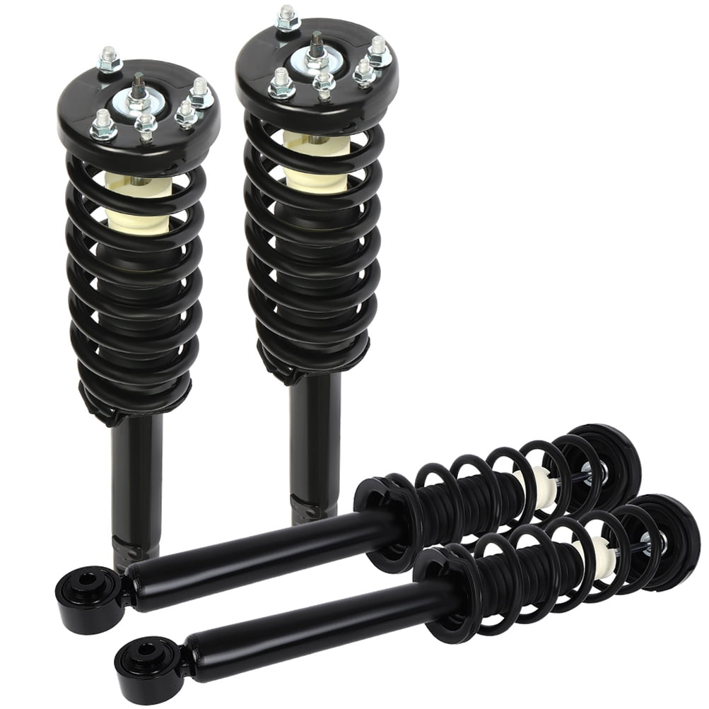 Eccpp Eccpp Complete Struts Front And Rear Pair Strut Spring Assembly