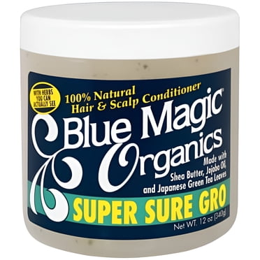 Blue Magic Organics Indian Hemp Hair Scalp Conditioner, 12 Oz., Pack of ...