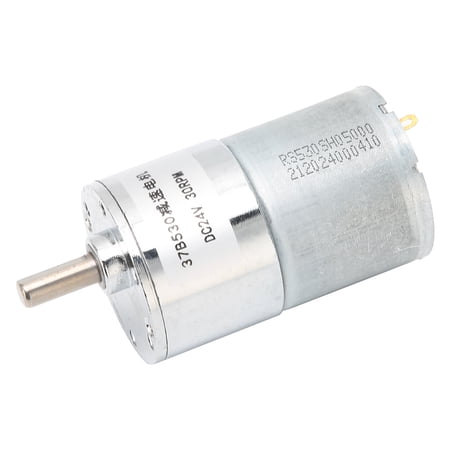 Mini Electric Motors, Speed Reduction High Torsion 30RPM DC24V Gear ...