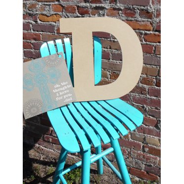 On the Surface Rustic Letter D, 1 Each - Walmart.com