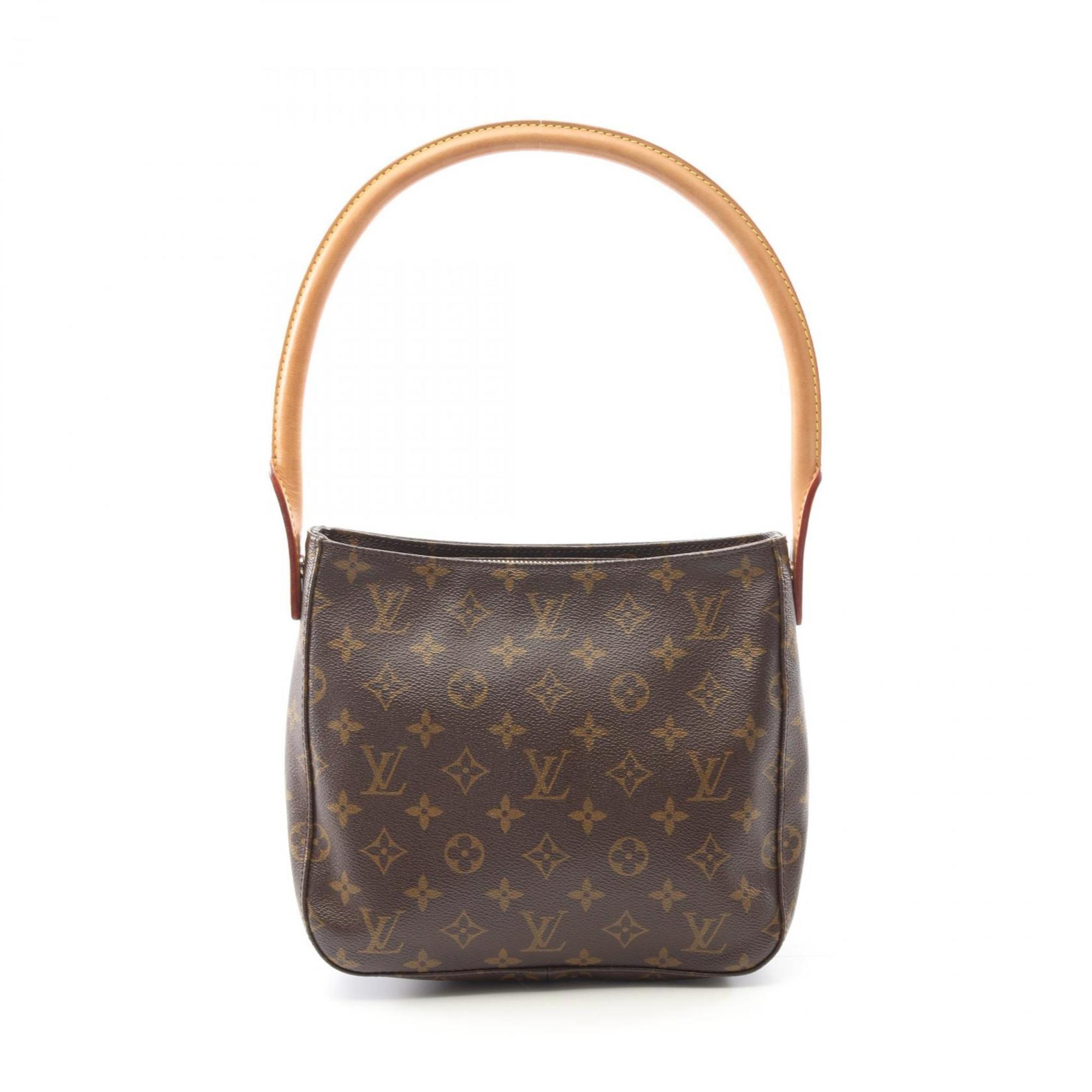 Pre-Owned Louis Vuitton LOUIS VUITTON Looping MM Monogram Shoulder Bag ...