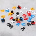 Uxcell 30 Pcs 3D Printer Tube Collet Clips, Tube Coupling Clamp Clip ...