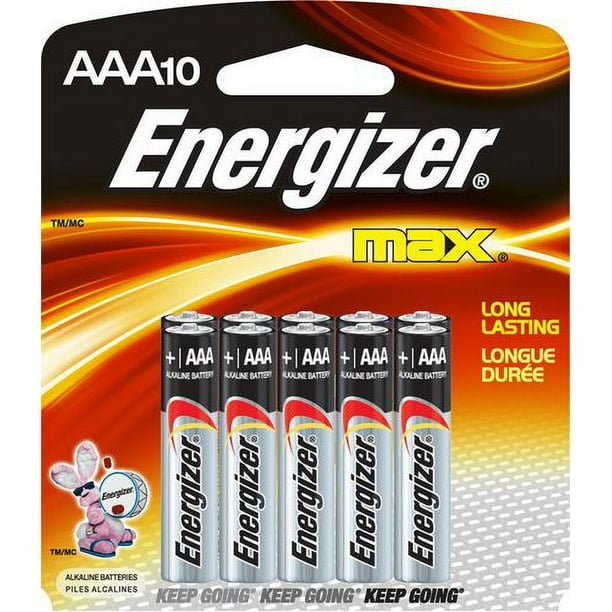 Energizer® MAX® AAA Batteries - Walmart.ca