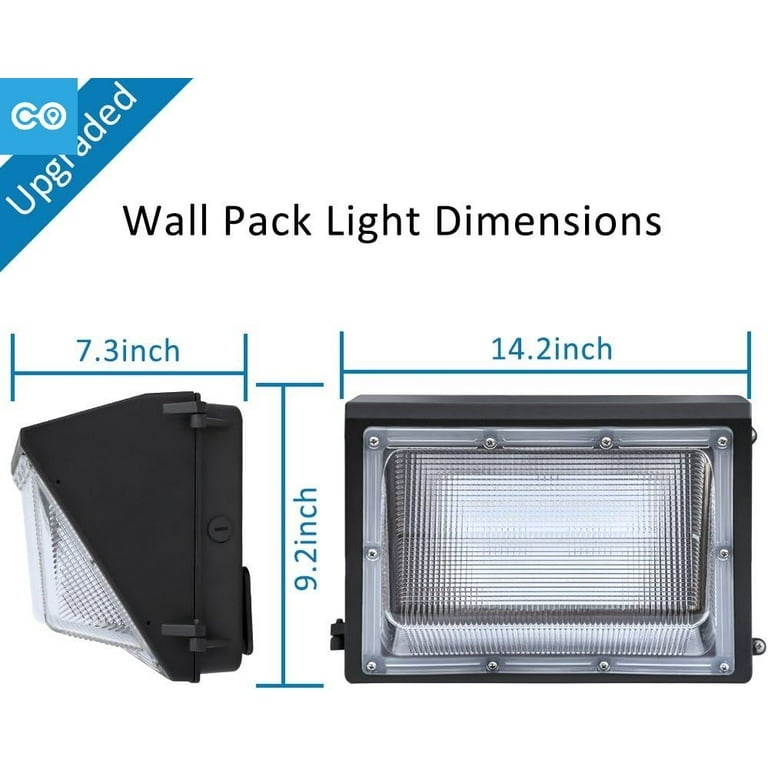 Wall Pack Lights Dimensions | Shelly Lighting