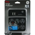 GE Pro Surge Protector with 6 Outlets and 2 USB Charging Ports ...