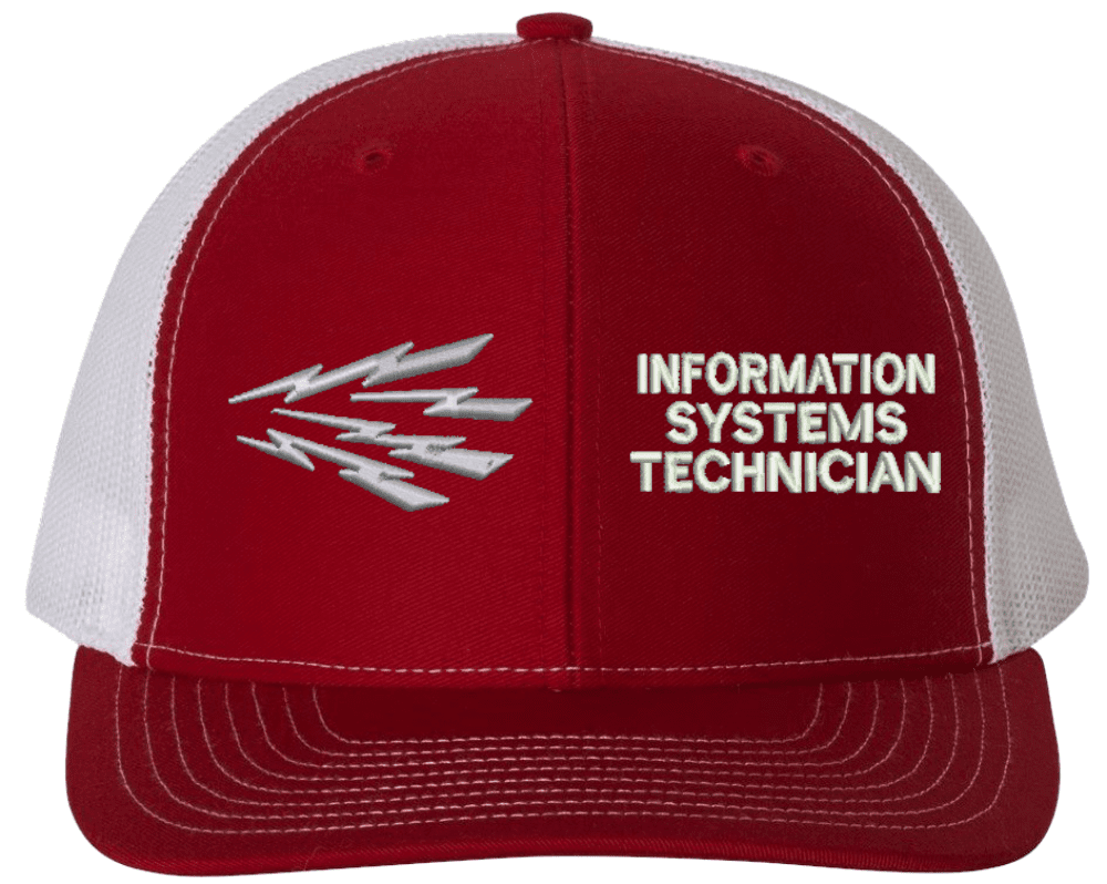 Navy Information Systems Technician (IT) Rating USA Mesh-Back Cap ...