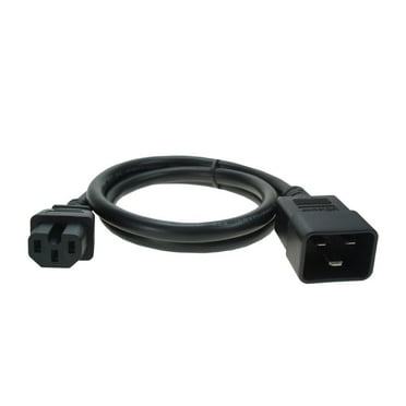 SF Cable 6 feet IEC C20 to C13 14/3 Power Cord - Walmart.com