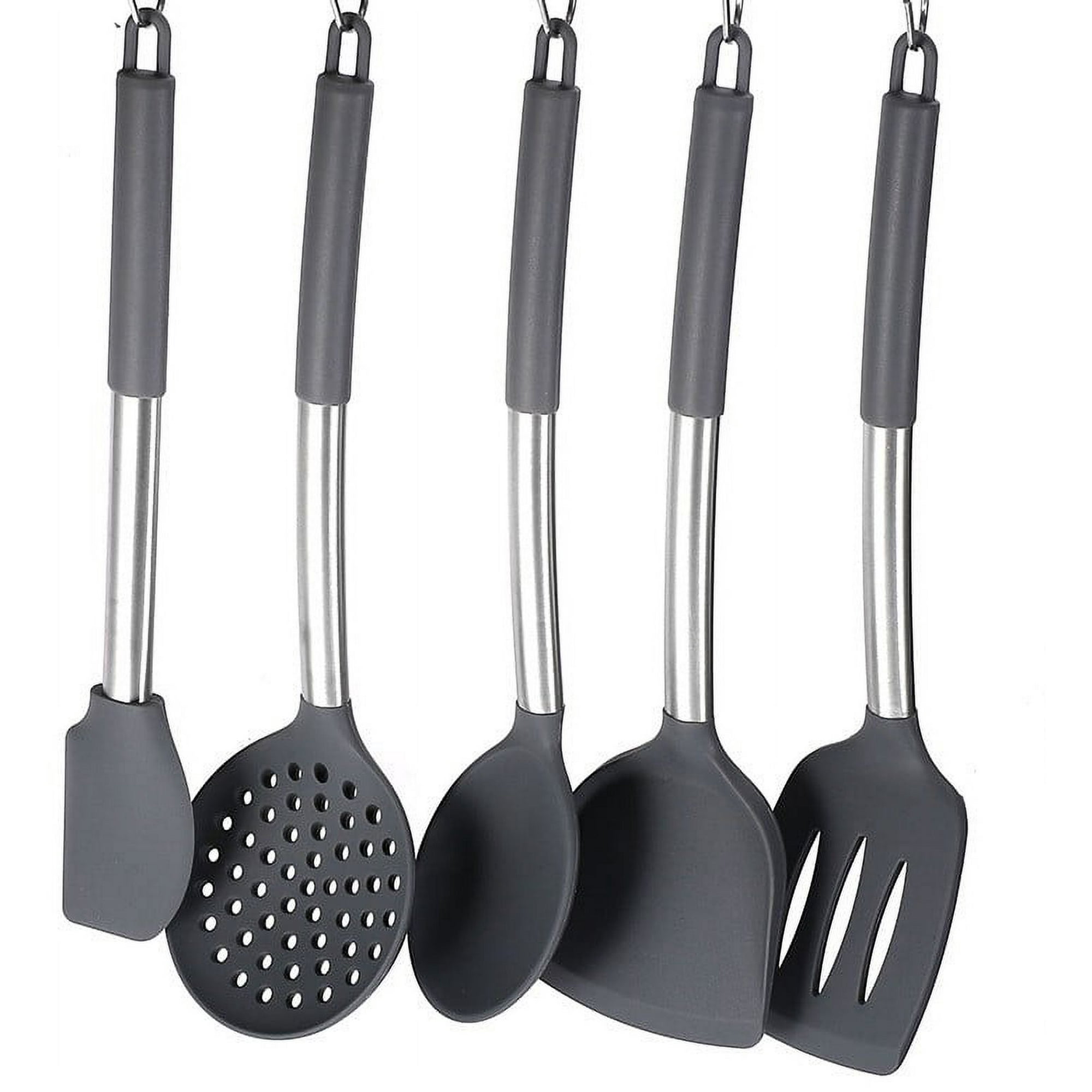 Click here for Hotelus Daily Kitchen Utensils Set Silicone And St... prices