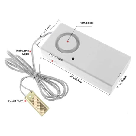 Flood Level Alarm Water Leak Soaking Sensor Overflow Leakage ...