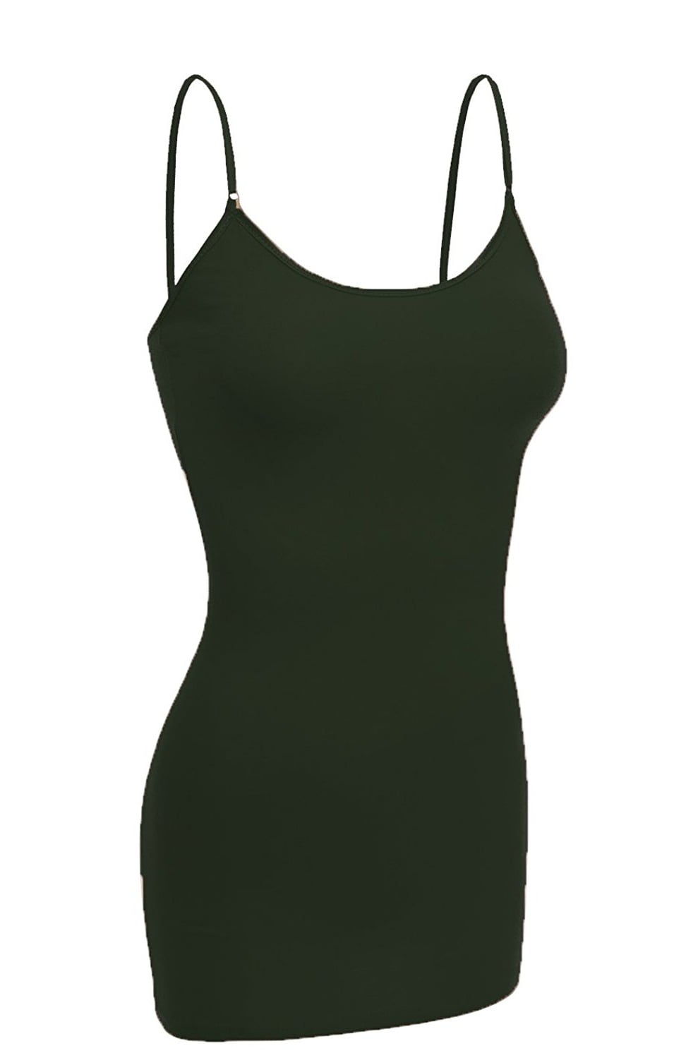 Essential Basic Women's Basic Casual Long Camisole Cami Top Regular and ...