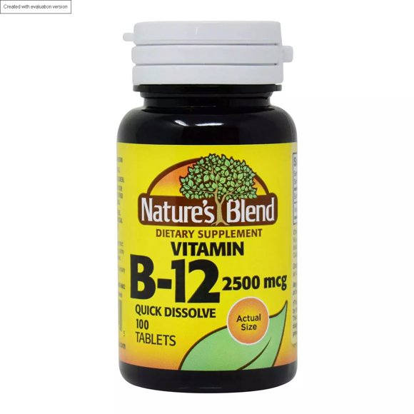 Vitamin B12 2500 Mcg Sublingual