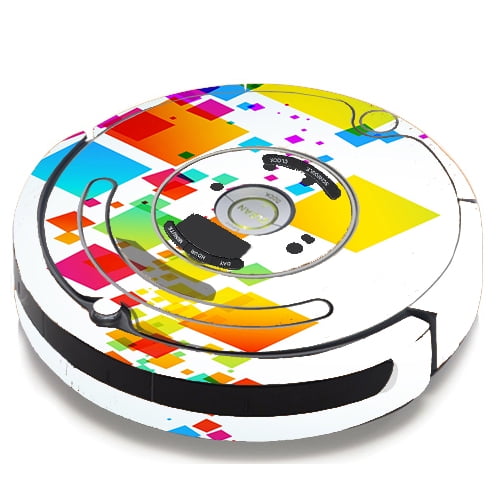 Skin Decal For Irobot Roomba 650 655 Vacuum / Colorful Abstract Graphic ...