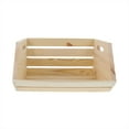 "Make Market® 18"" Stackable Natural Wooden Bin for Indoor Use ...