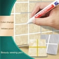 White Waterproof Tile Marker Grout Pen Wall Seam Pen 12Color Optional ...