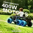 24V Ride on ATV Toys, Real 2 Seater Kids ATV with 200W*2 Power Motor ...
