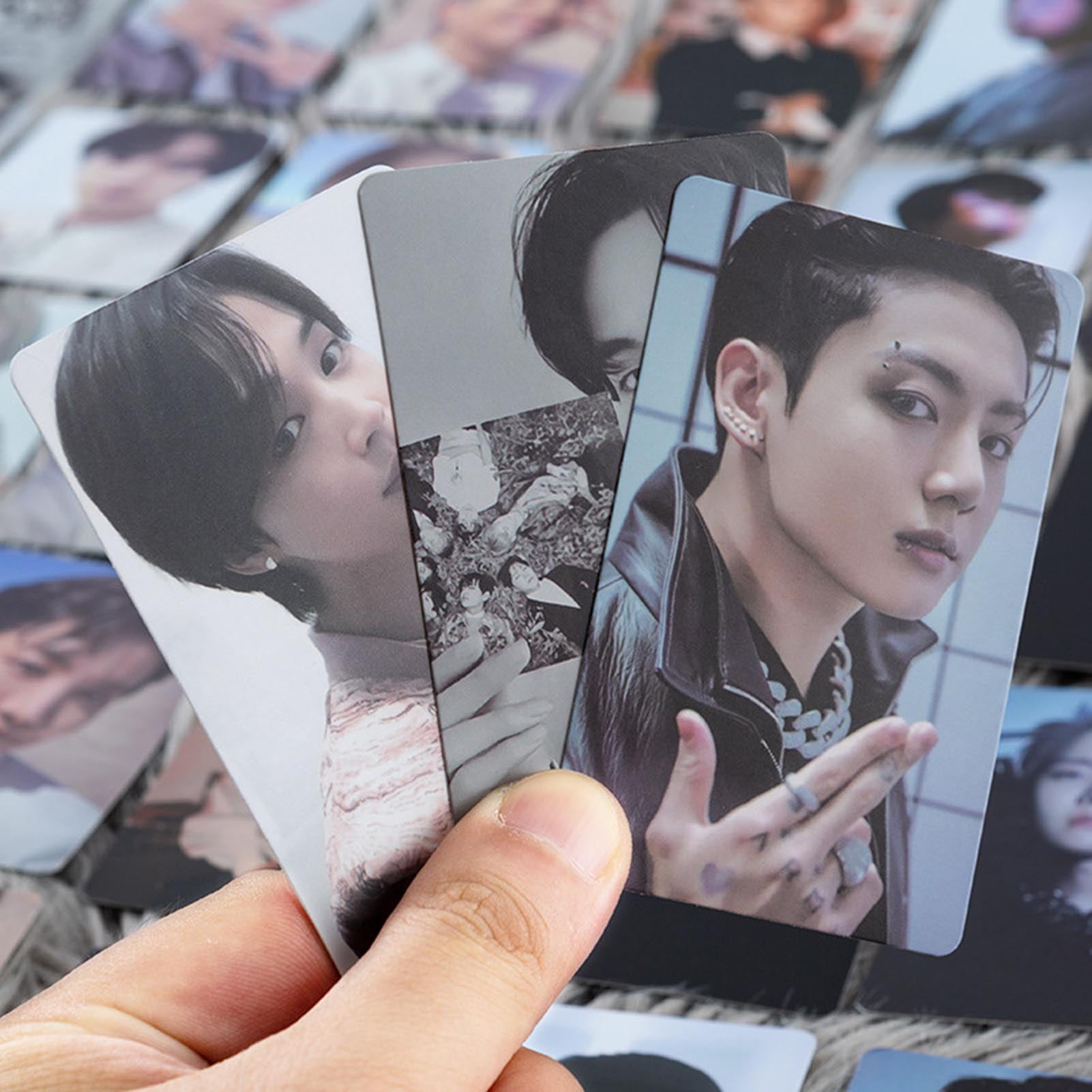 Buy DejavYOU Kpop Bts Proof Photocards Hybe Small Card Jungkook V Jimin Lomo Cards For Fans ...