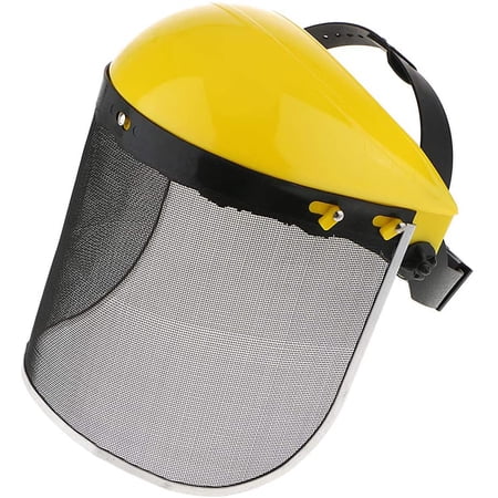 Chainsaw Forestry Brushcutter Safety Visor Helmet Wire Mesh Face Shield ...