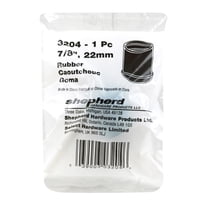 Shepherd Tip Rubber Straight Black 1 / Bag 7/8" Case of 40 - Walmart.com