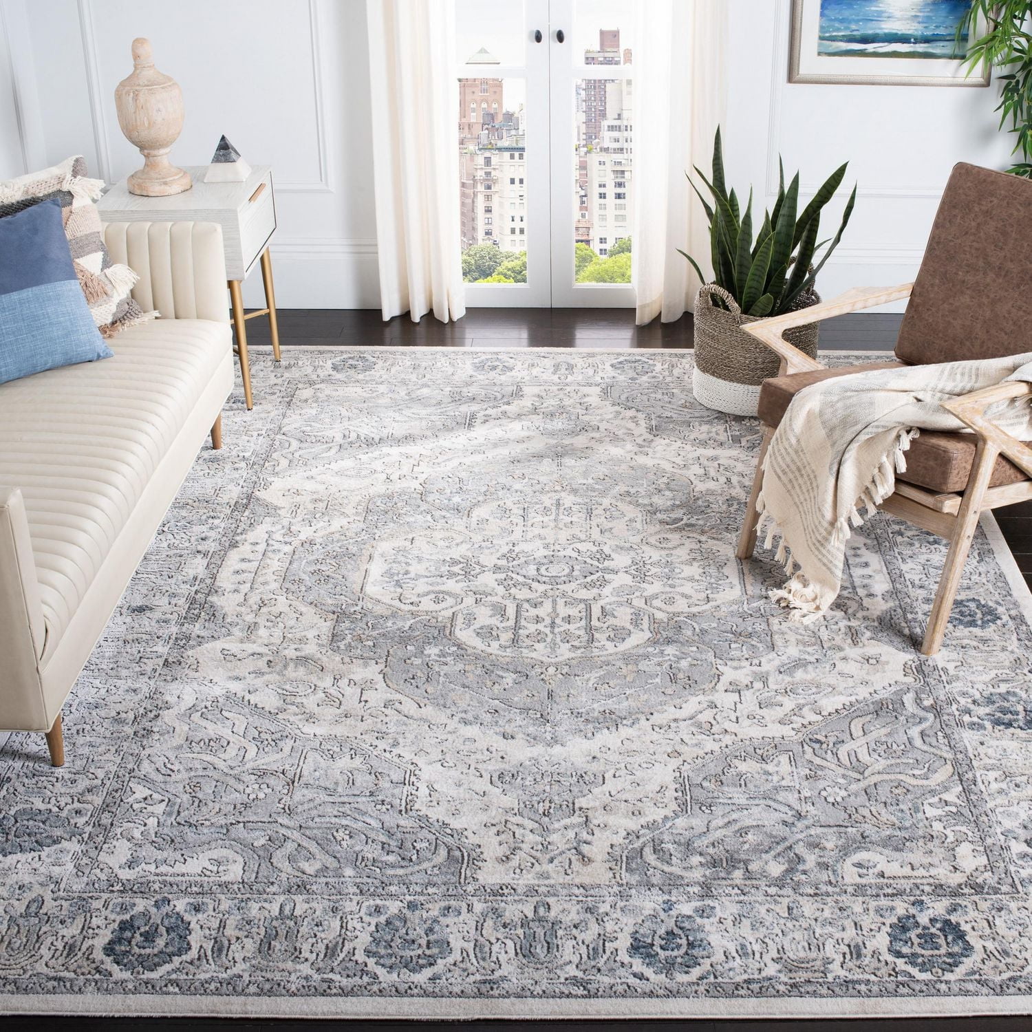 Click here for Safavieh Oregon Grosvenor Floral Bordered Area Rug... prices
