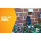 Woods 24-Hour Outdoor Timer, Photocell Sensor, Remote Control, 3 ...